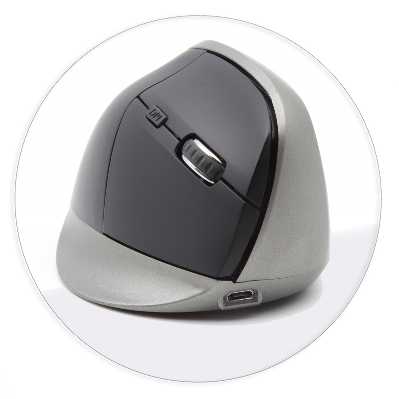 Ergonomische Vertikalmaus kabellose Ordissimo